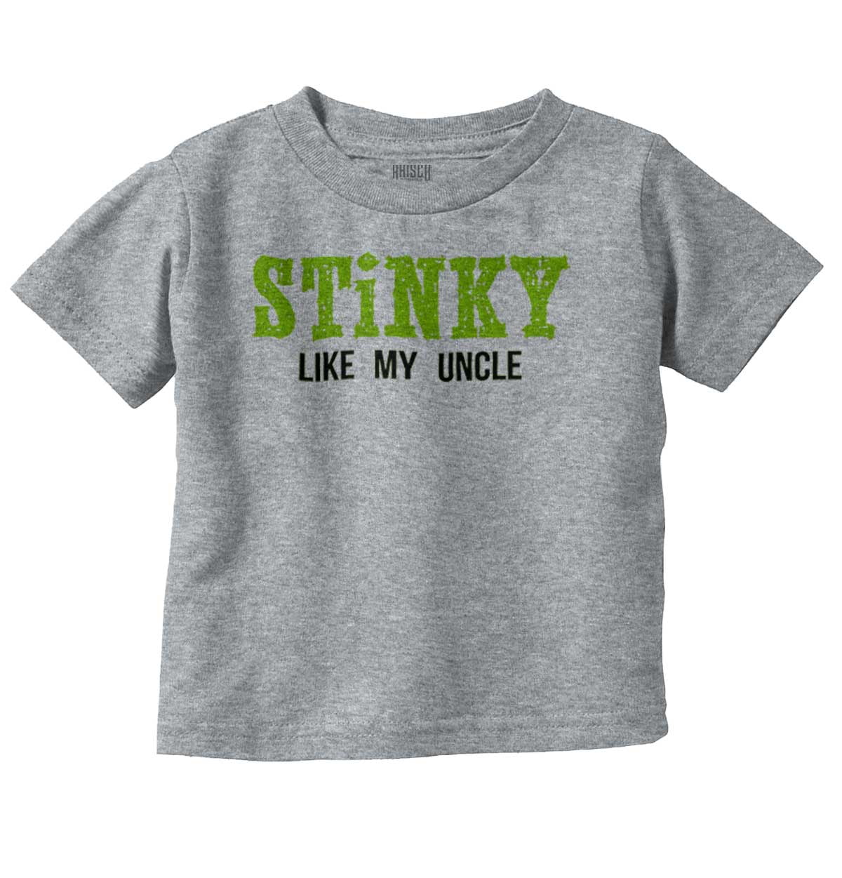 Stinky Like Uncle Smelly Nephew Niece Toddler Boy Girl T Shirt Infant ...