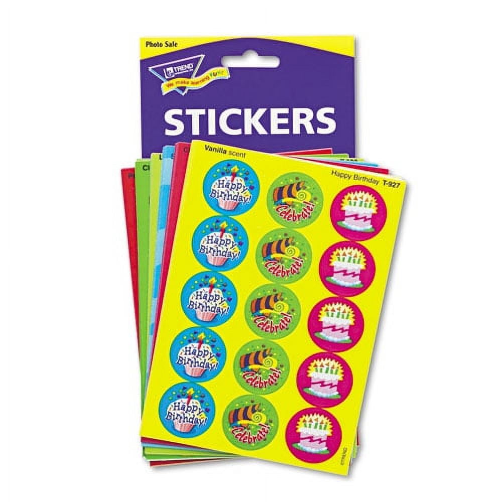 Stinky Stickers Variety Pack, Holidays And Seasons, Assorted Colors ...