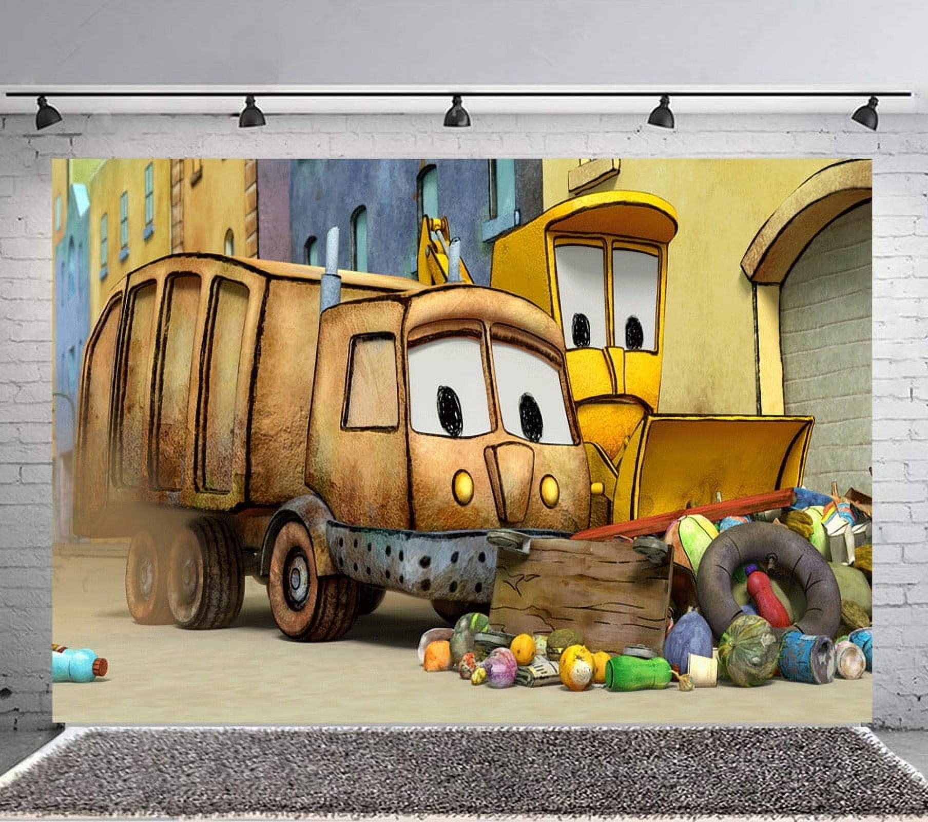 Stinky and Dirty Backdrop Banner Party Supplies Poster Movie Theme ...