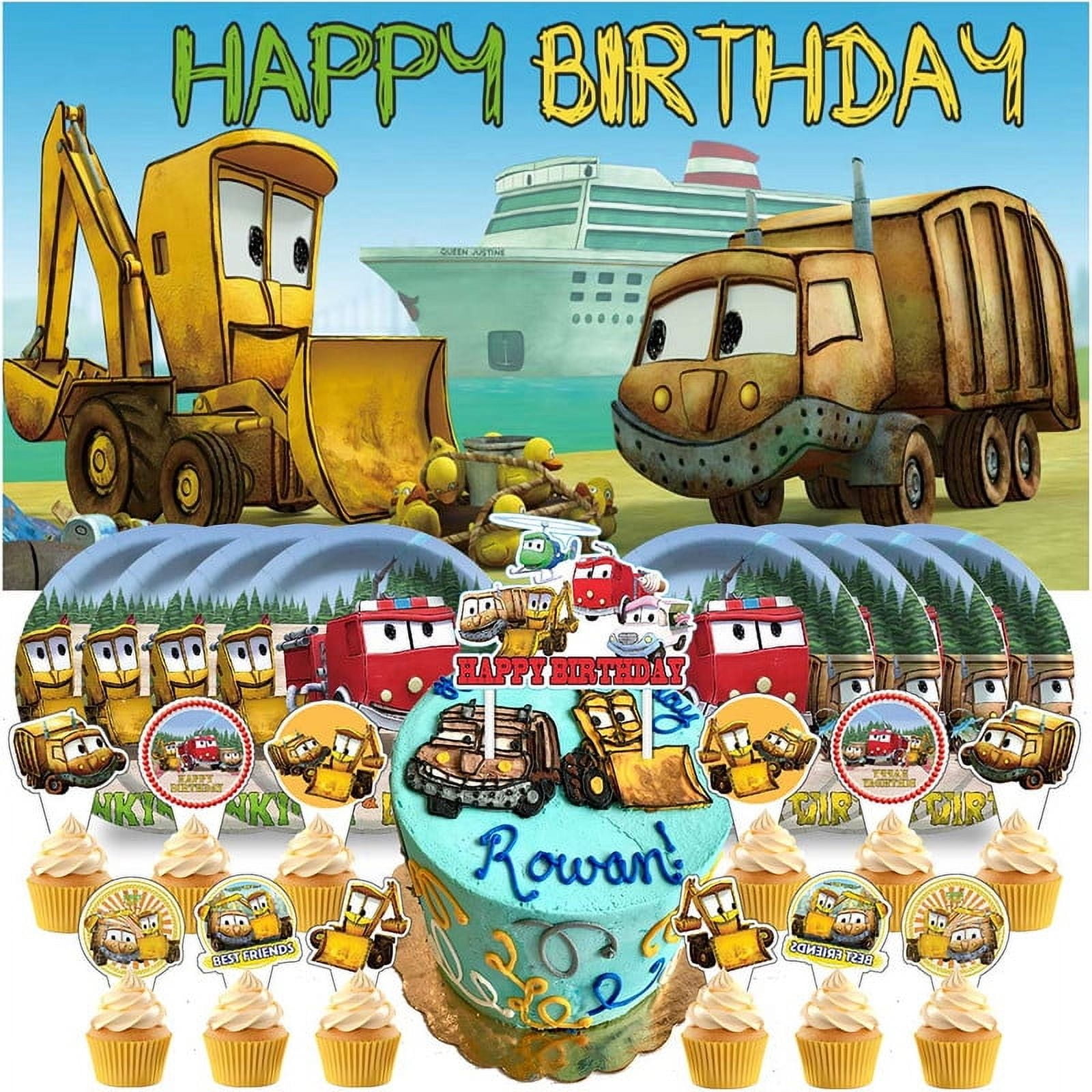 Stinky and Dirty Birthday Party Plates Decorations Supplies Decor Cake ...