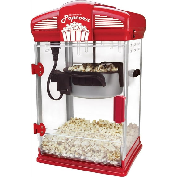 Stir Crazy Movie Theater Popcorn Popper, Gourmet Popcorn Maker Machine ...