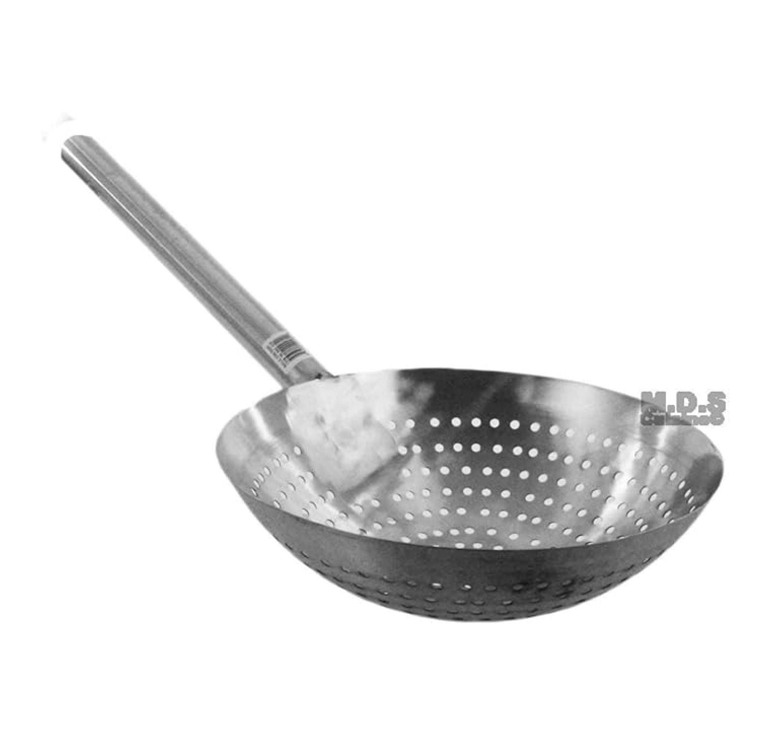 Stir Fry Skimmer Strainer 25", Stainless Steel Spider for Deep Frying ...