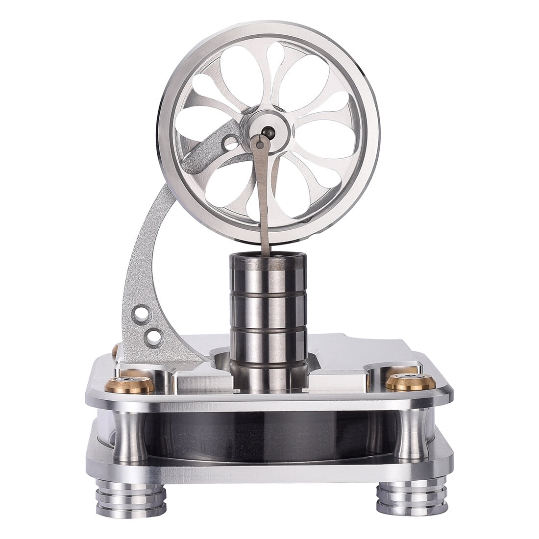 Stirling Engine Model Kit That Works, All Metal Hot Water Powered Low ...