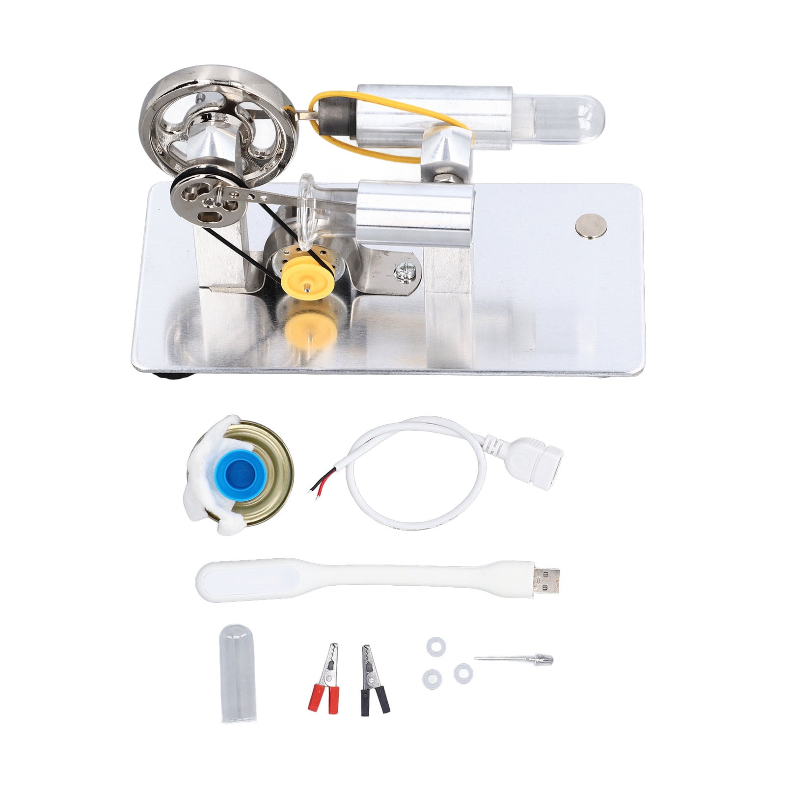Stirling Engine Model Kits Physical Science Educational LED Electricity ...