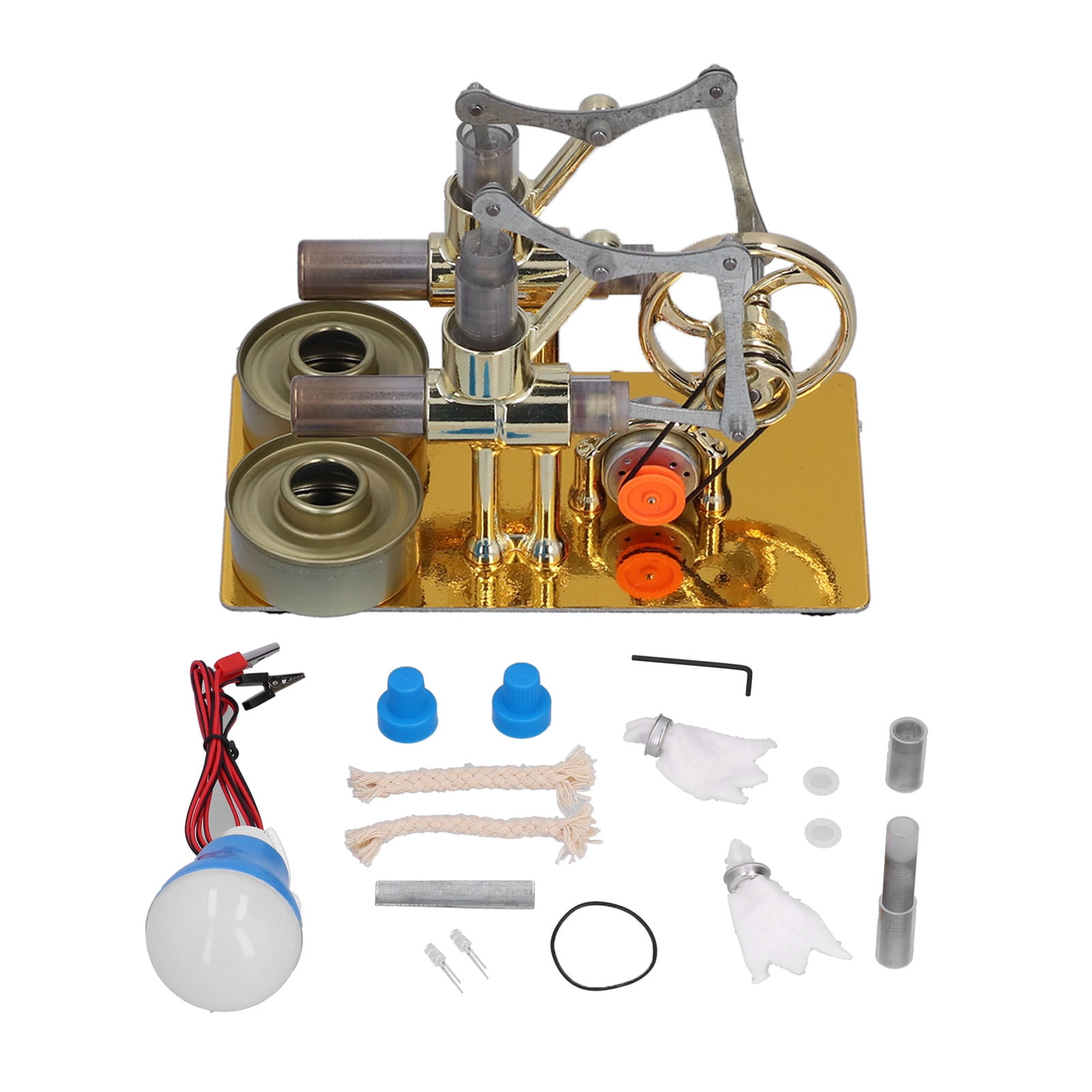 Stirling Engine Motor Model Educational Toy Physical Electricity ...