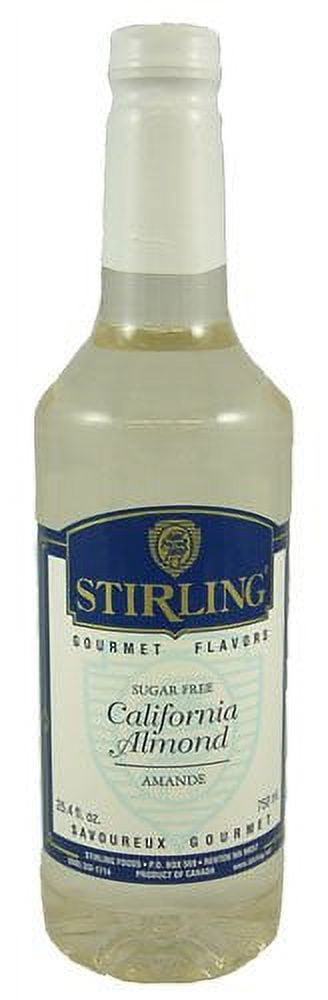 Stirling Gourmet Sugar Free Almond Coffee Flavoring Syrup - Walmart.com
