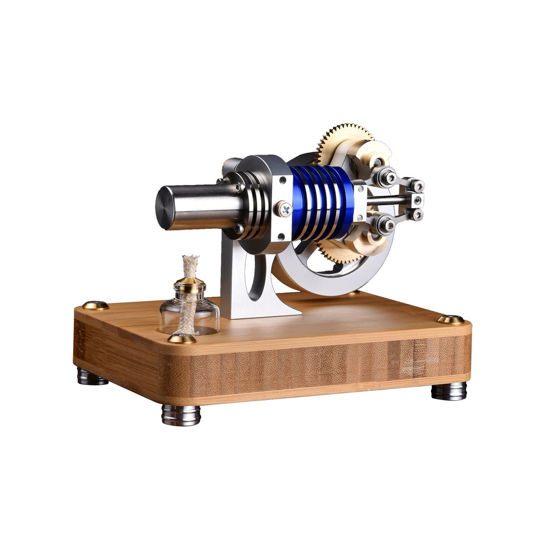 Stirling Single-Cylinder Engine Generator for Science Experiments and ...