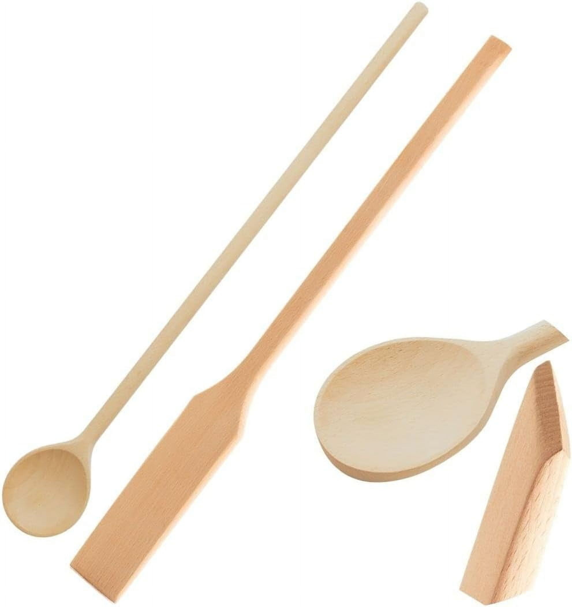 Stirring Paddle & Spoon BUNDLE for Cooking & Mixing in Large Stock Pots ...