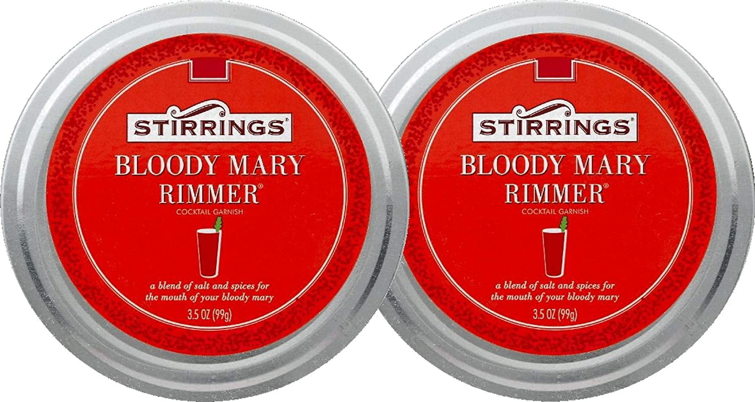 Stirrings Simple Bloody Mary Cocktail Rimmer, 2-Pack 3.5 oz. (99g) Cans ...