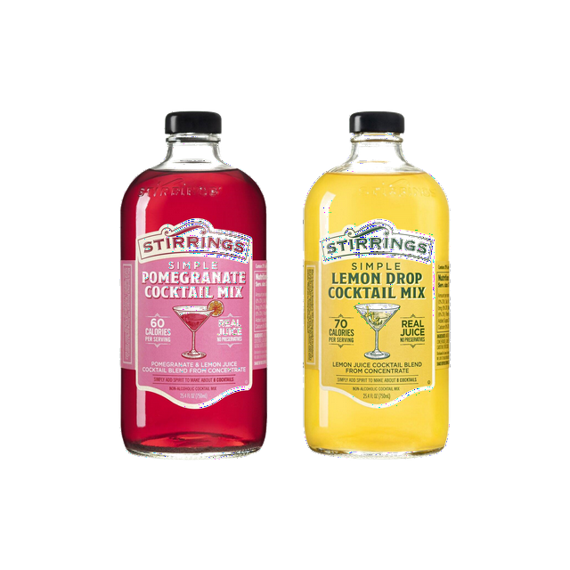 Stirrings Simple Pomegranate Martini & Simple Lemon Drop Martini Non ...