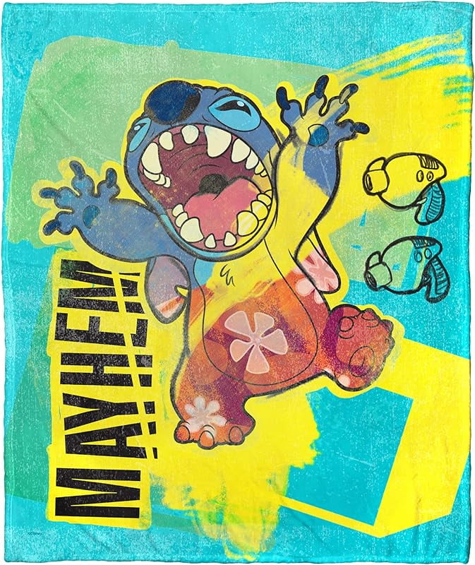 Stit-ch,Northwest Lilo and Stitch Silk Touch Throw Blanket, 50" x 60 ...