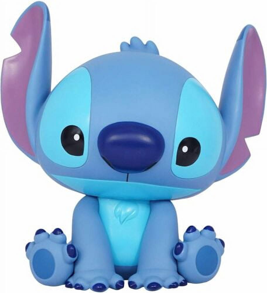 Stitch 10" Molded PVC Plastic Figure Coin Bank Piggy Bank Disney Lilo ...