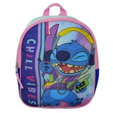Stitch 11" Mini "CHILL VIBES" Backpack- GOOD FOR 2-5 YRS - Walmart.com
