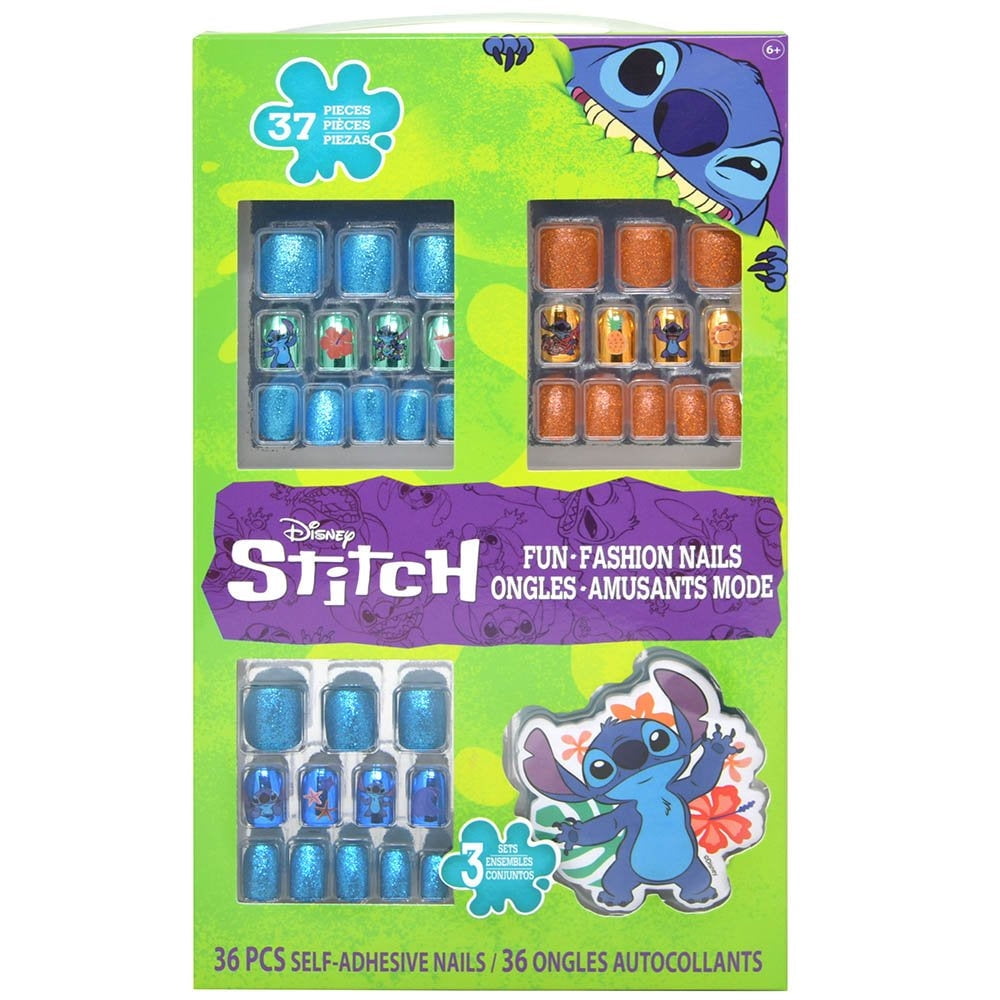 Stitch 36pk Press on Nails in Box - Walmart.com