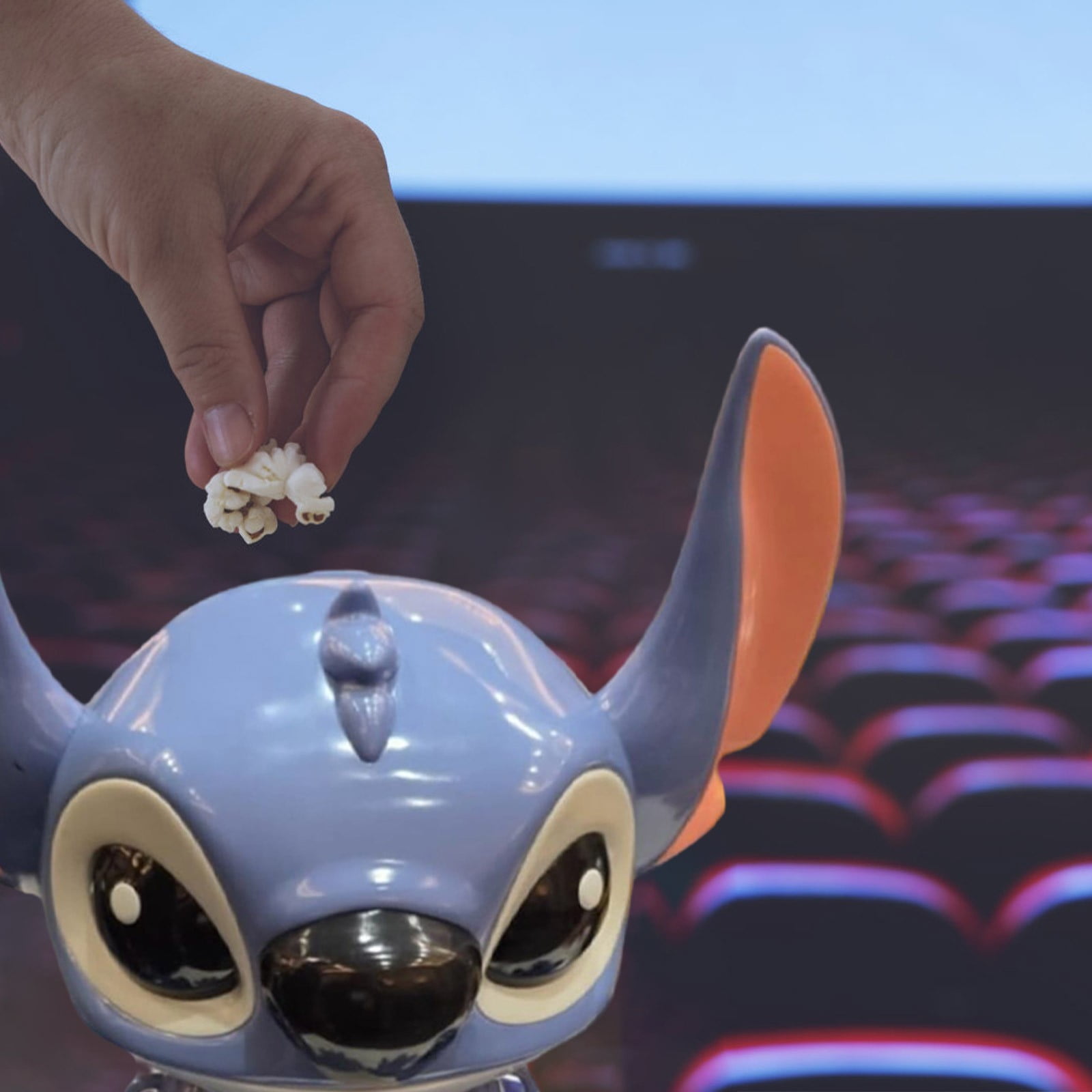 Stitch 3D Popcorn Bucket - Stitch Movie (2025) Limited Edition Themed ...