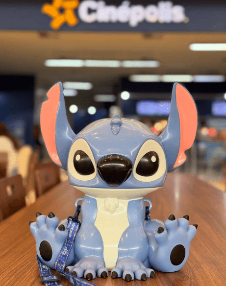 Stitch 3D Popcorn Bucket - Stitch Movie (2025) Limited Edition Themed ...
