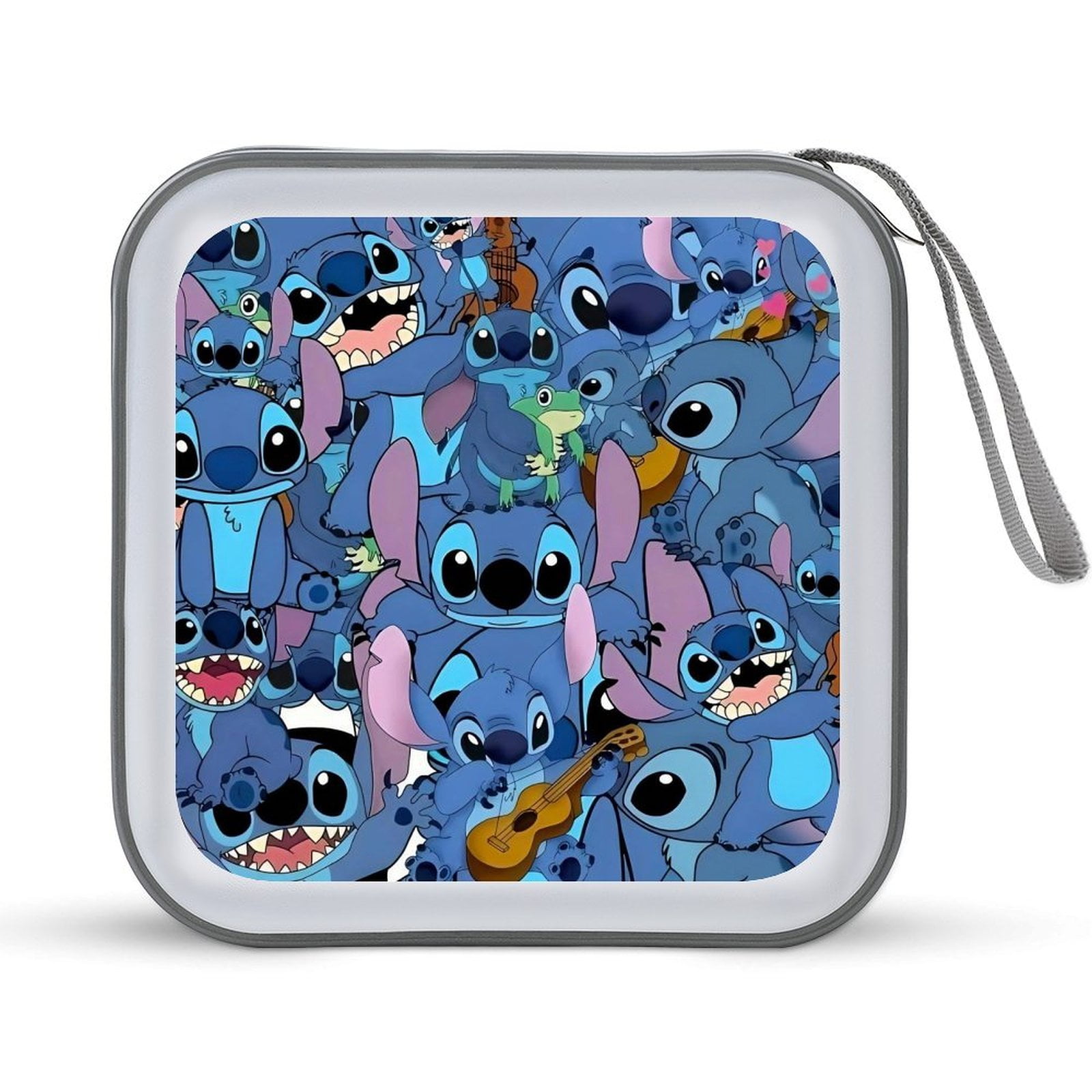 Stitch 558 CD Case, 40 Capacity VCD/DVD Case Holders Wallet Hard ...