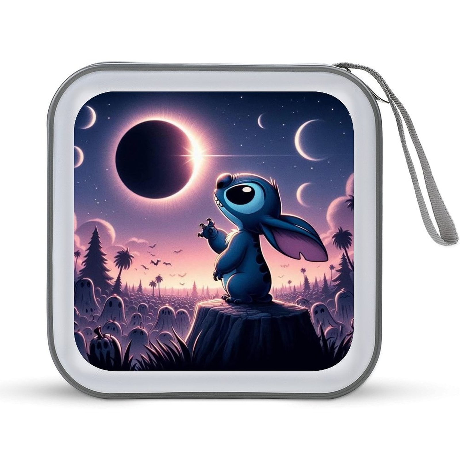 Stitch 80021 CD Case, 40 Capacity VCD/DVD Case Holders Wallet Hard ...