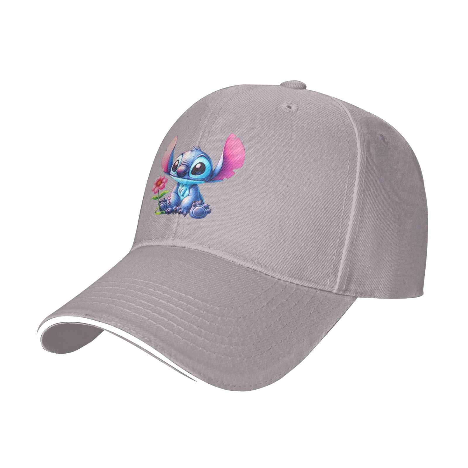 Stitch Adjustable Snapback Baseball Cap for Men Women. It is an ideal ...