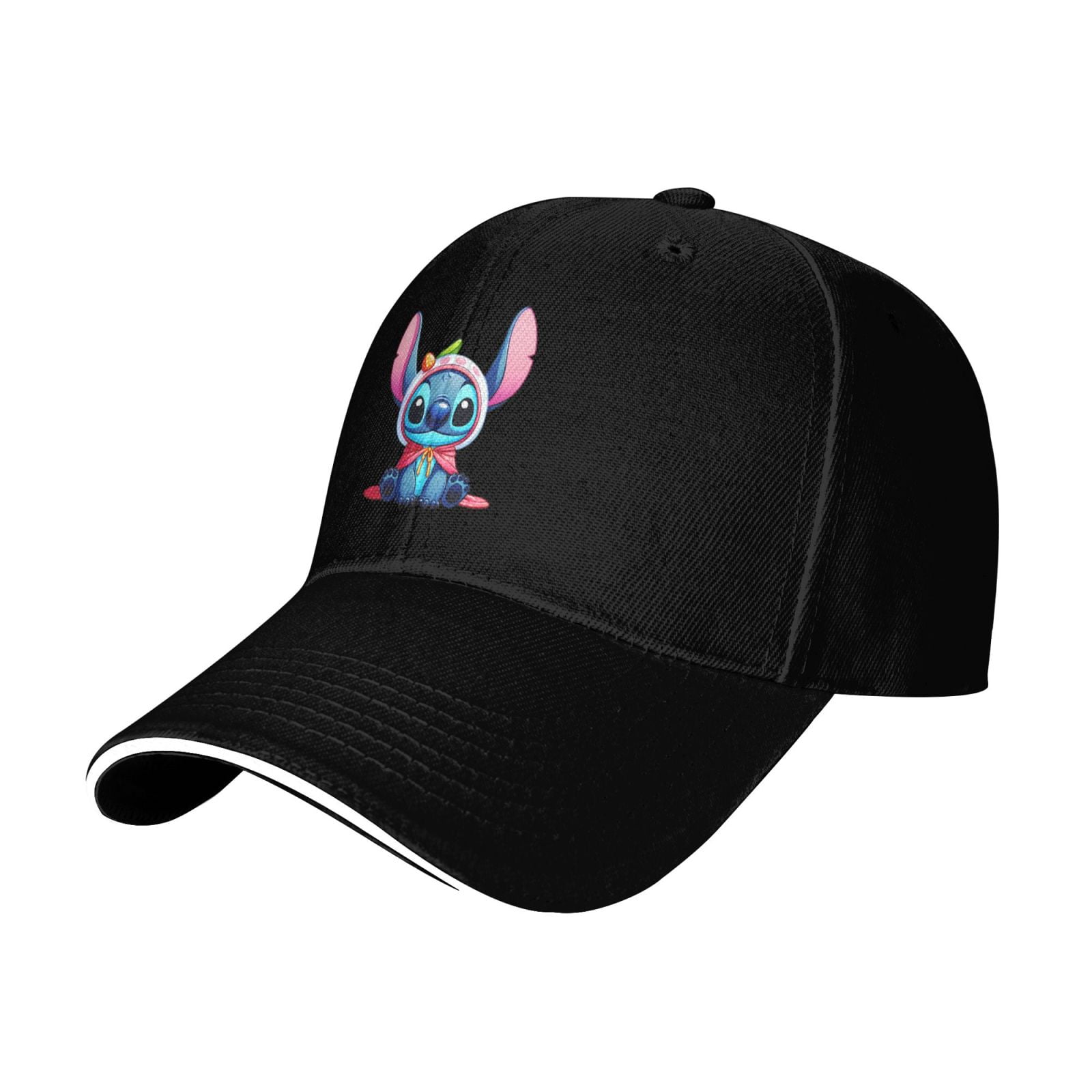 Stitch Adjustable Snapback Baseball Cap for Men Women. It is an ideal ...