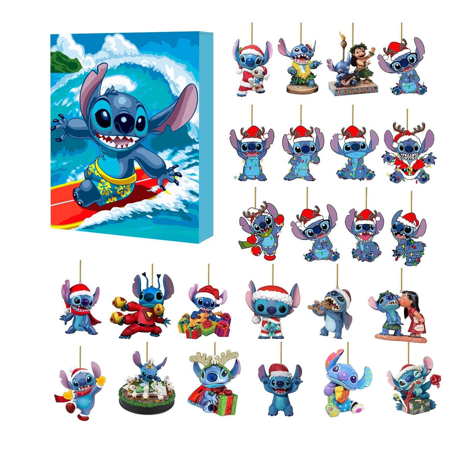 Stitch Advent Calendar Christmas 2023 Surprise Each Day For 24 days ...