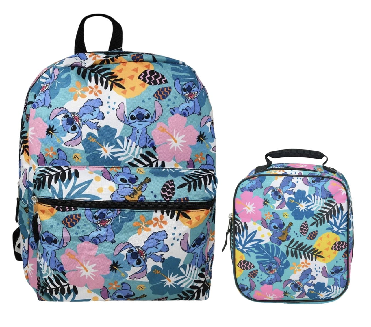 Stitch All Over Print Backpack and Lunch Bag Set - Walmart.com