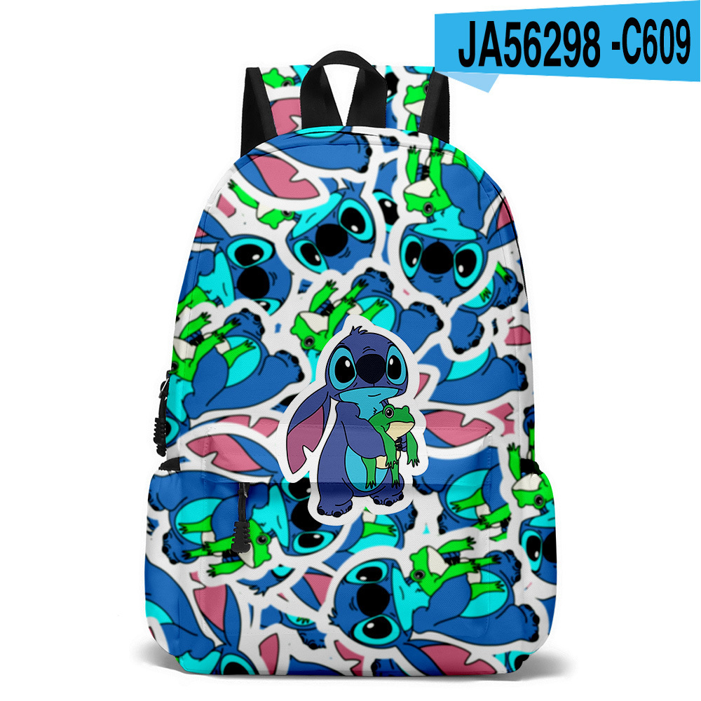 Stitch All-Over Print Backpack for Women Mens Travel office Shoulder ...