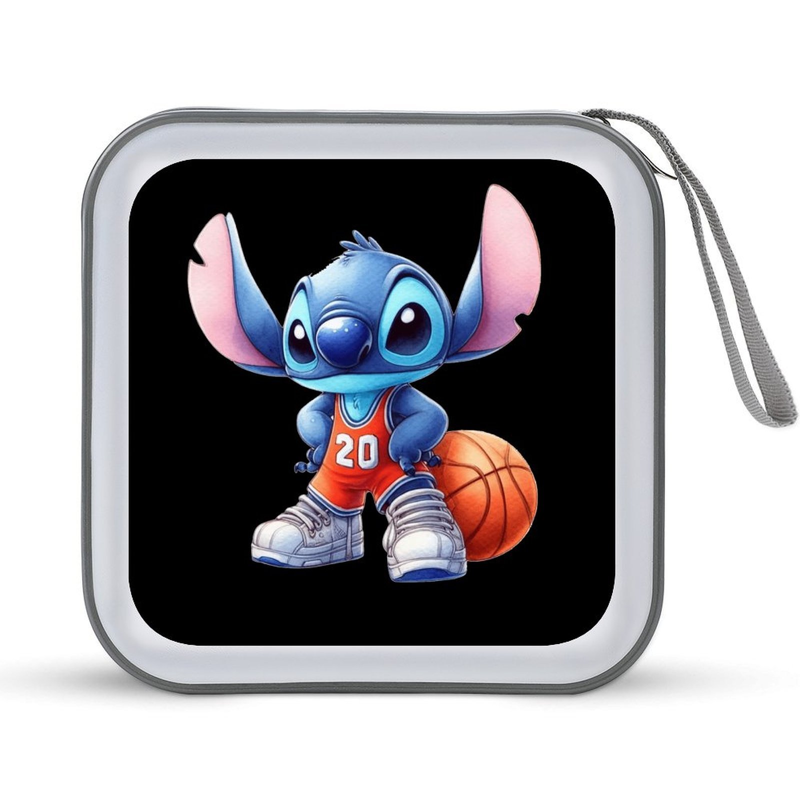 Stitch And Angel 40 Capacity CD Cases, Large DVD/VCD Storage Box ...
