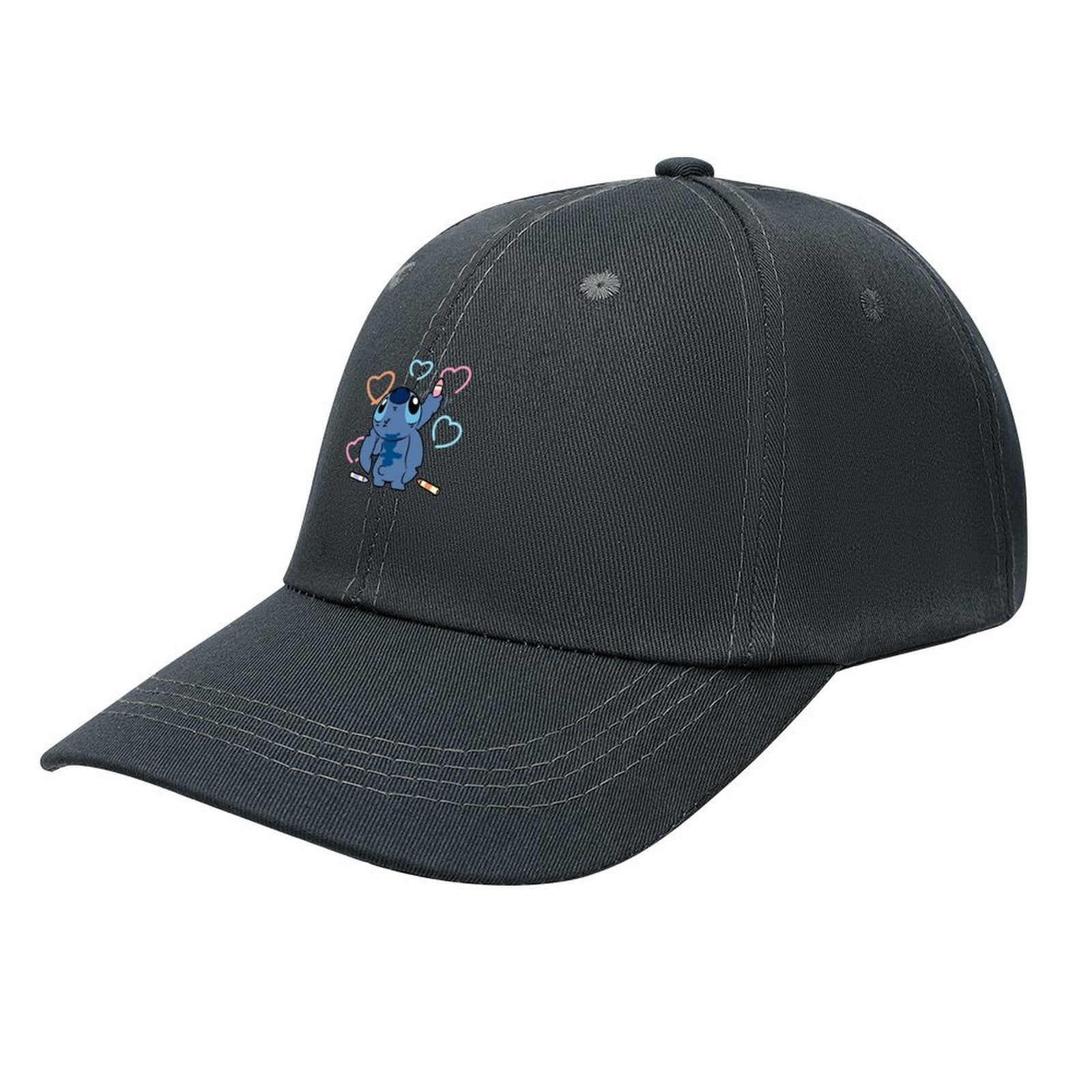 Stitch And Angel Unisex Classic Baseball Cap Adult Adjustable ...