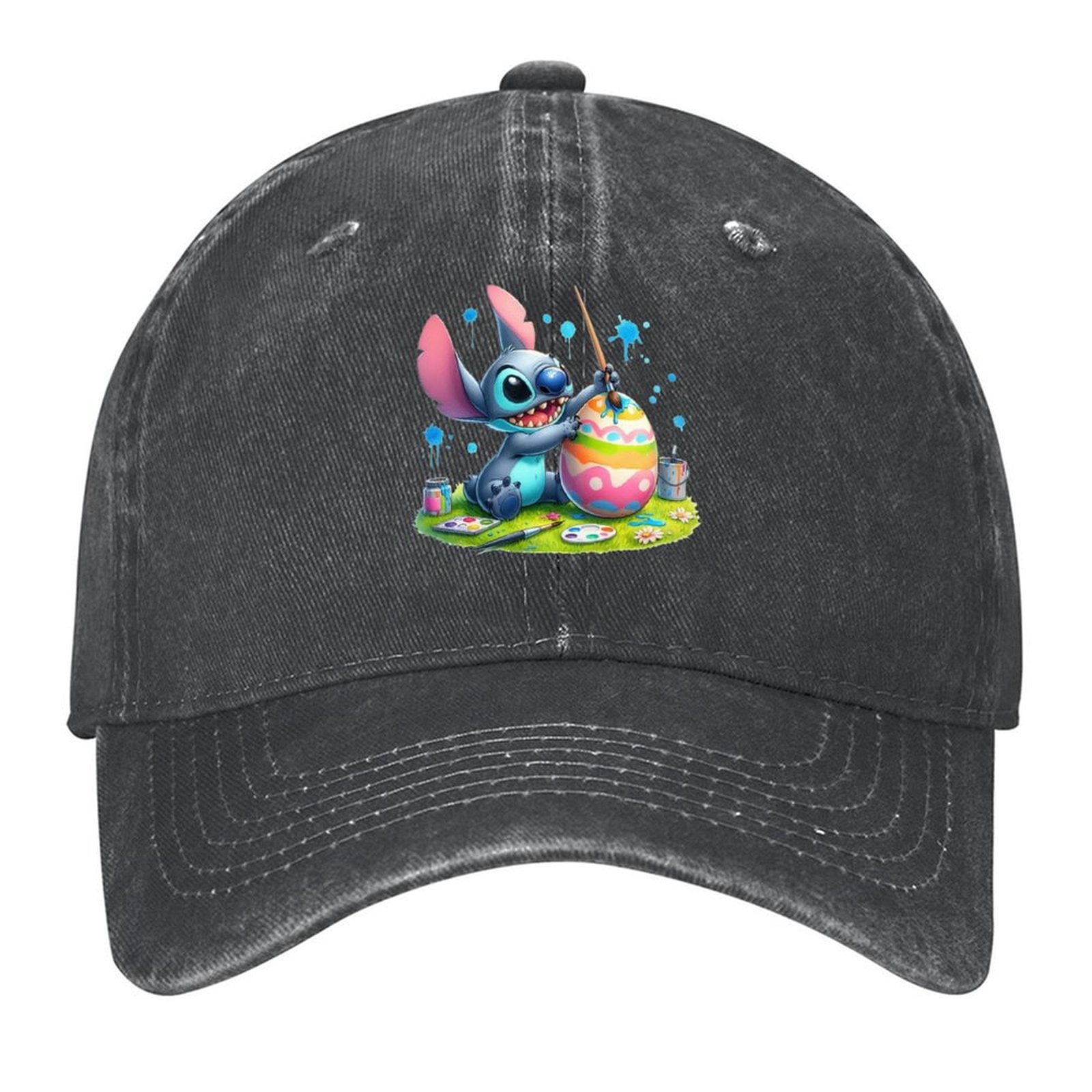 Stitch And Angel Unisex Classic Washed Cowboy Low Profile Cotton ...