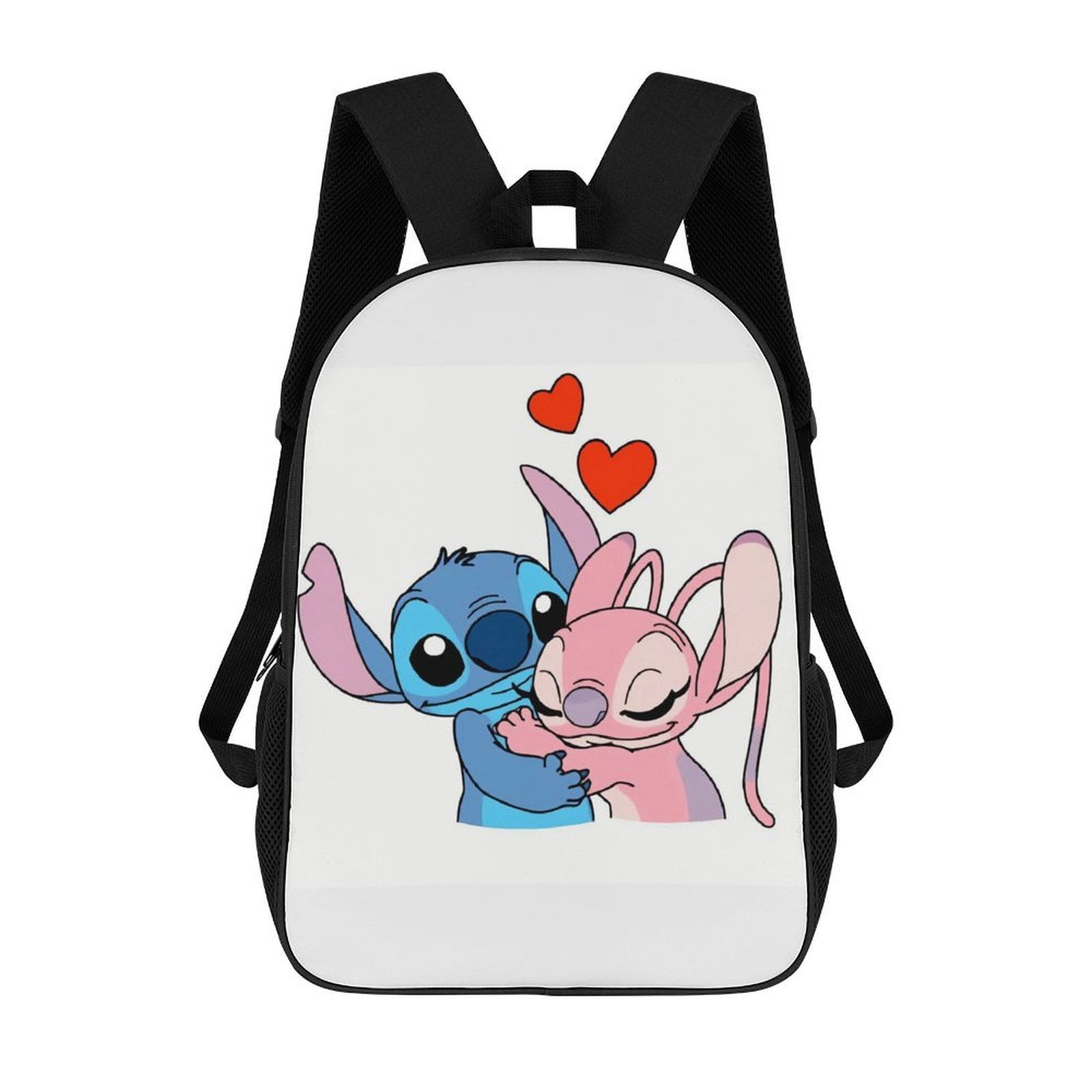 Stitch And Angela Hug Backpack Travel Bag for Men & Women Lightweight ...