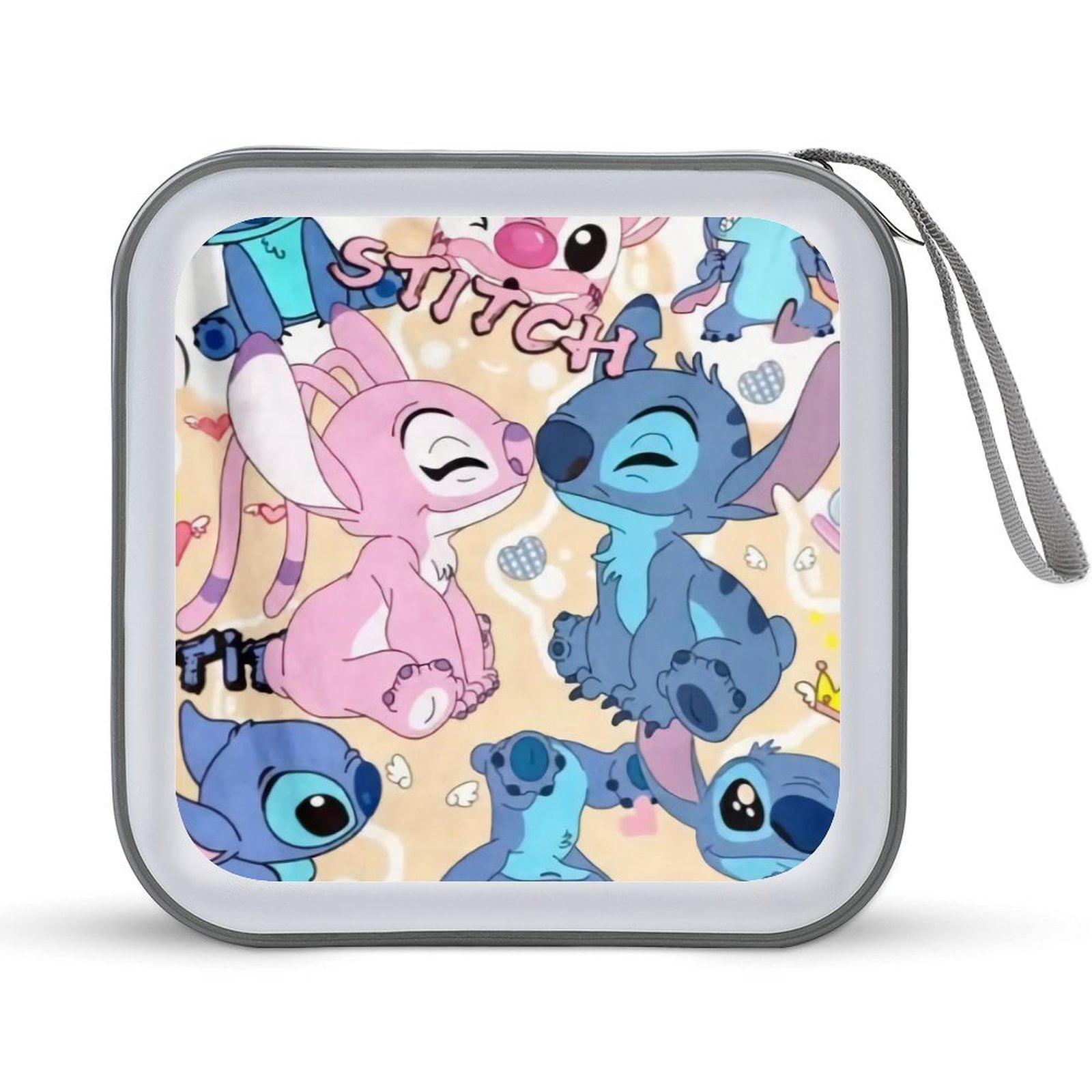 Stitch and Angel And Angel 40 Capacity CD Cases, Large DVD/VCD Storage ...