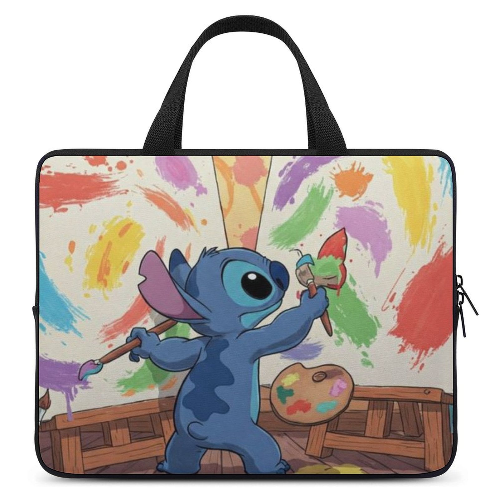 Stitch and Angel Laptop sleeve with Handle, Laptop Case, laptop bag ...