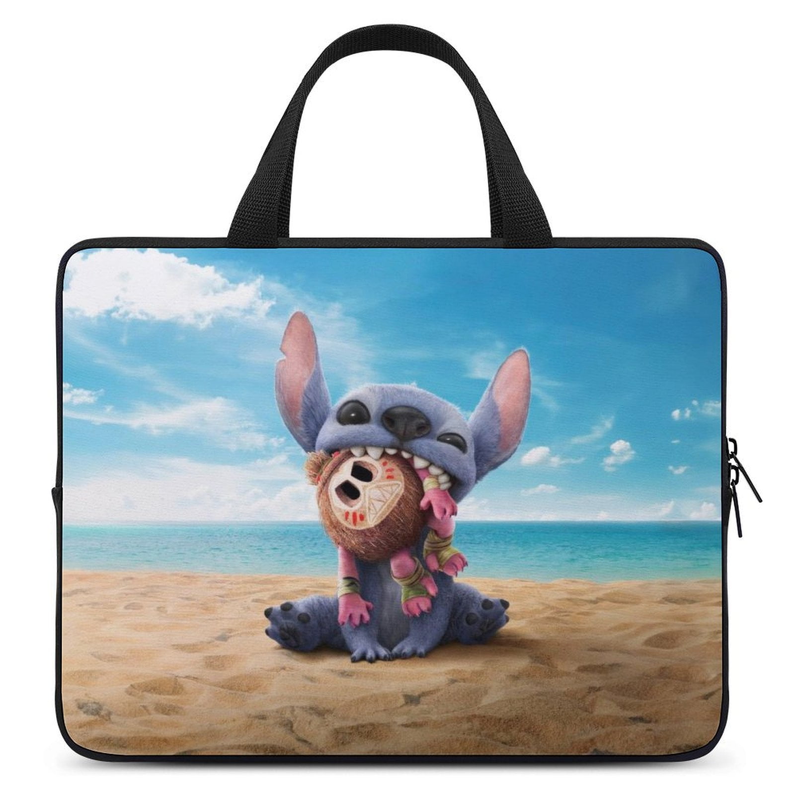 Stitch and Angel Laptop sleeve with Handle, Laptop Case, laptop bag ...
