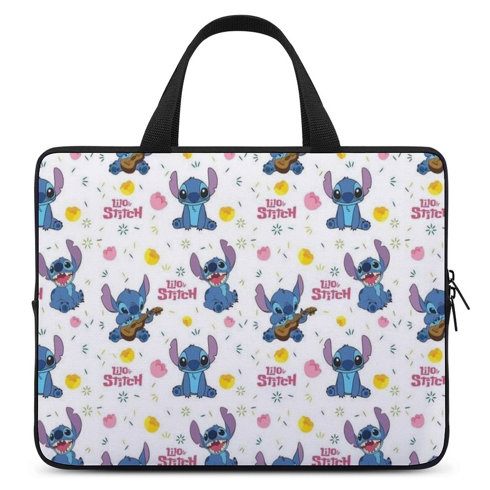 Stitch and Angel Laptop sleeve with Handle, Laptop Case, laptop bag ...