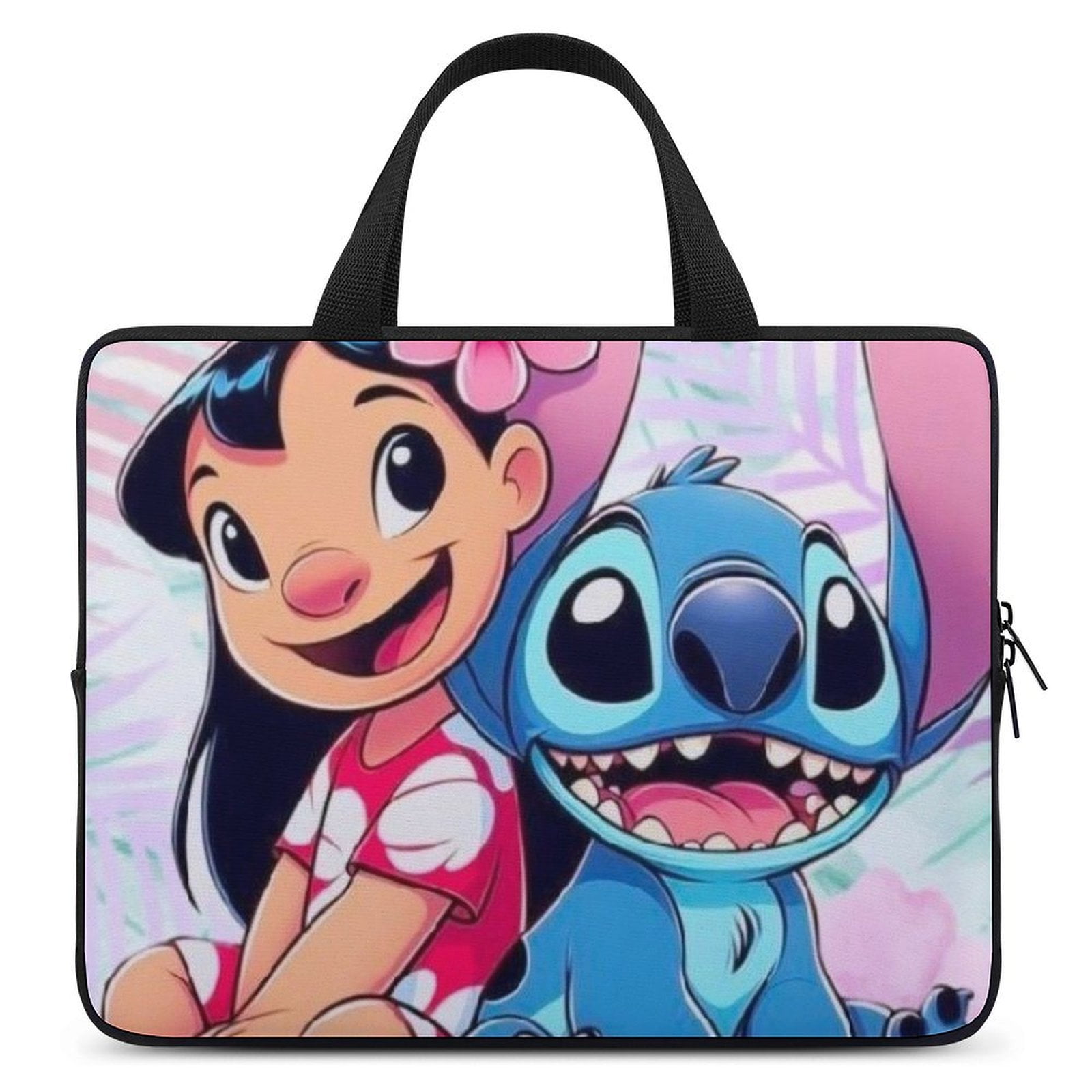 Stitch and Angel Laptop sleeve with Handle, Laptop Case, laptop bag ...