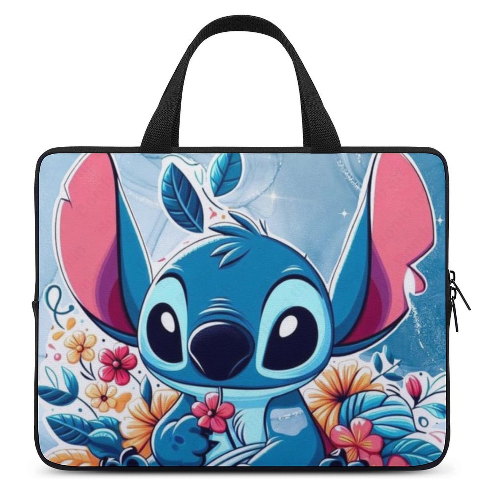 Stitch and Angel Laptop sleeve with Handle, Laptop Case, laptop bag ...