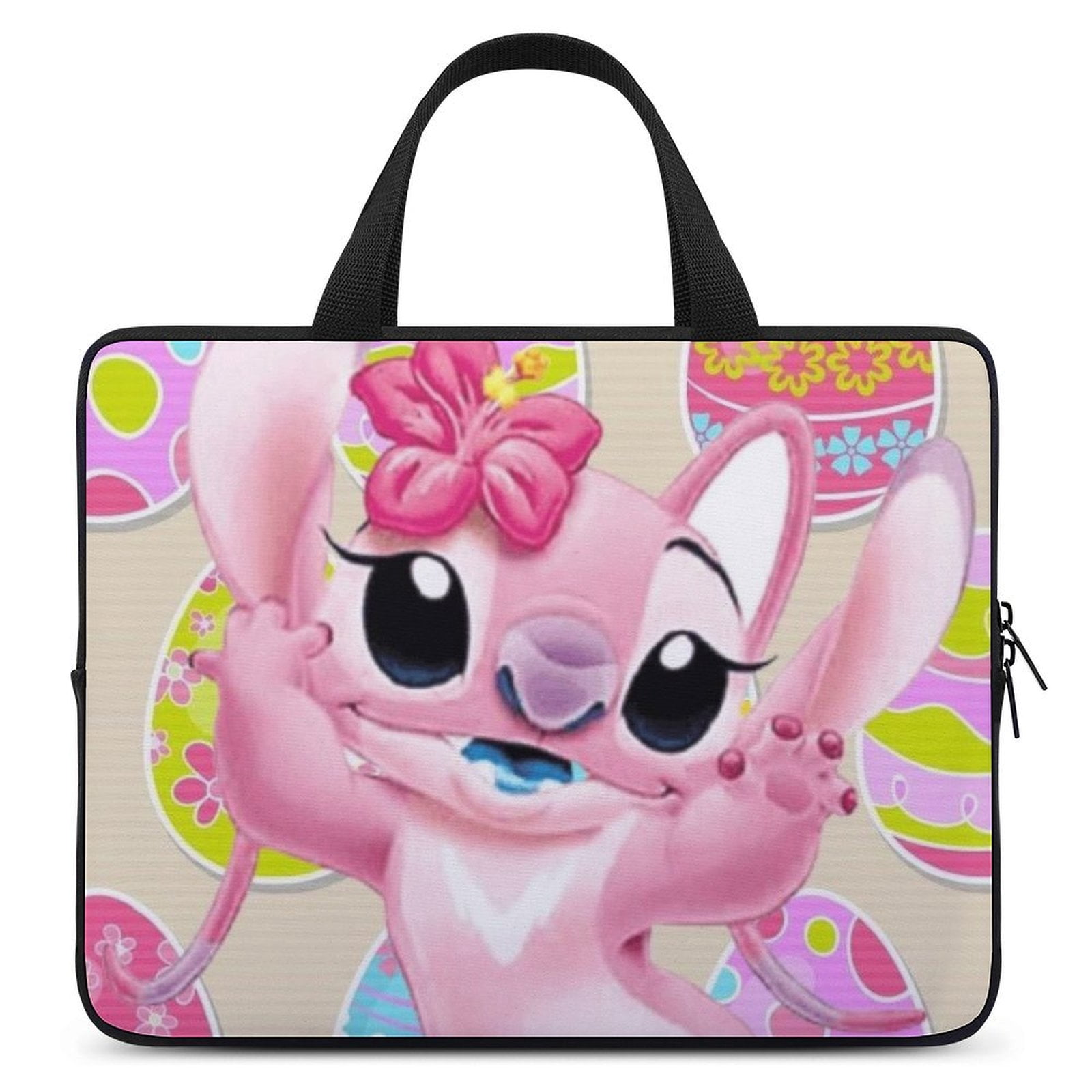 Stitch and Angel Laptop sleeve with Handle, Laptop Case, laptop bag ...