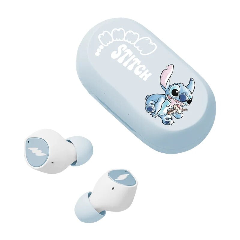 Senbaida In-Ear Wireless Headset with Charging Case, Stitch - Walmart.com