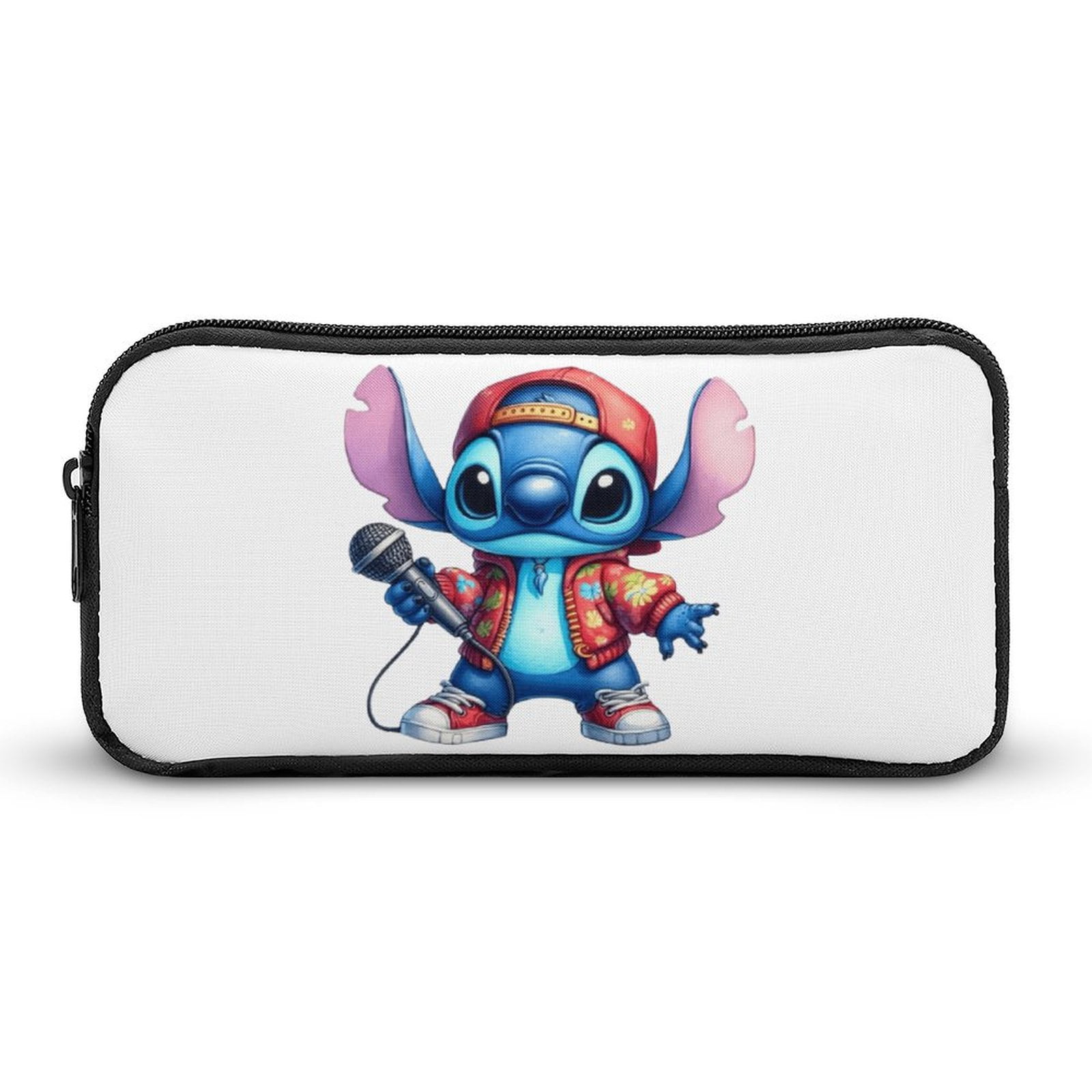 Stitch and Angel Pencil Case Large Capacity, Marker Pen Bag Coin Pouch ...