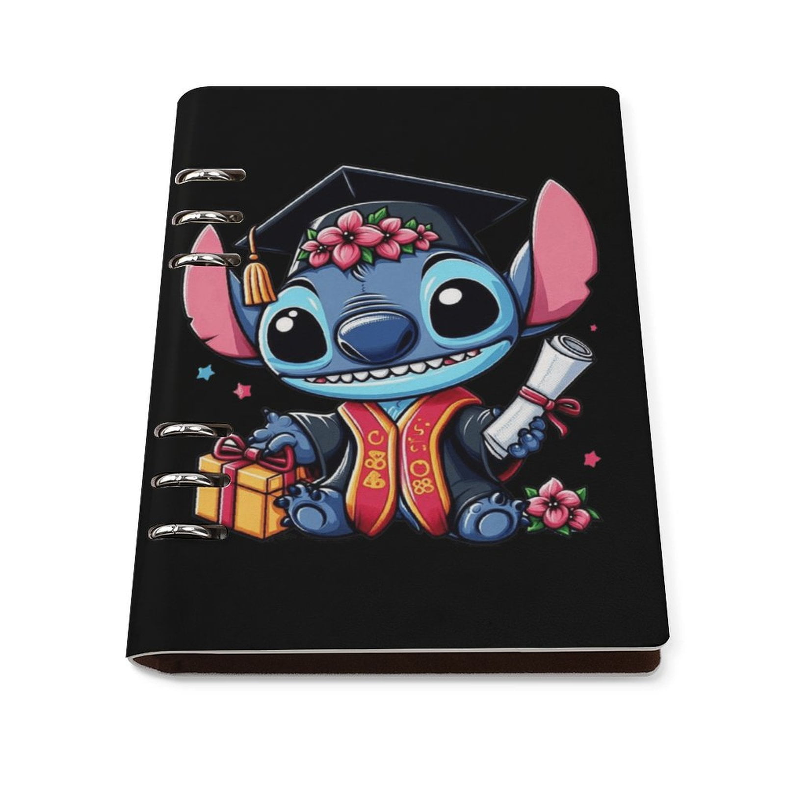 Stitch And Angel Refillable Leather A5 Loose Leaf Notebook, Loose Leaf ...