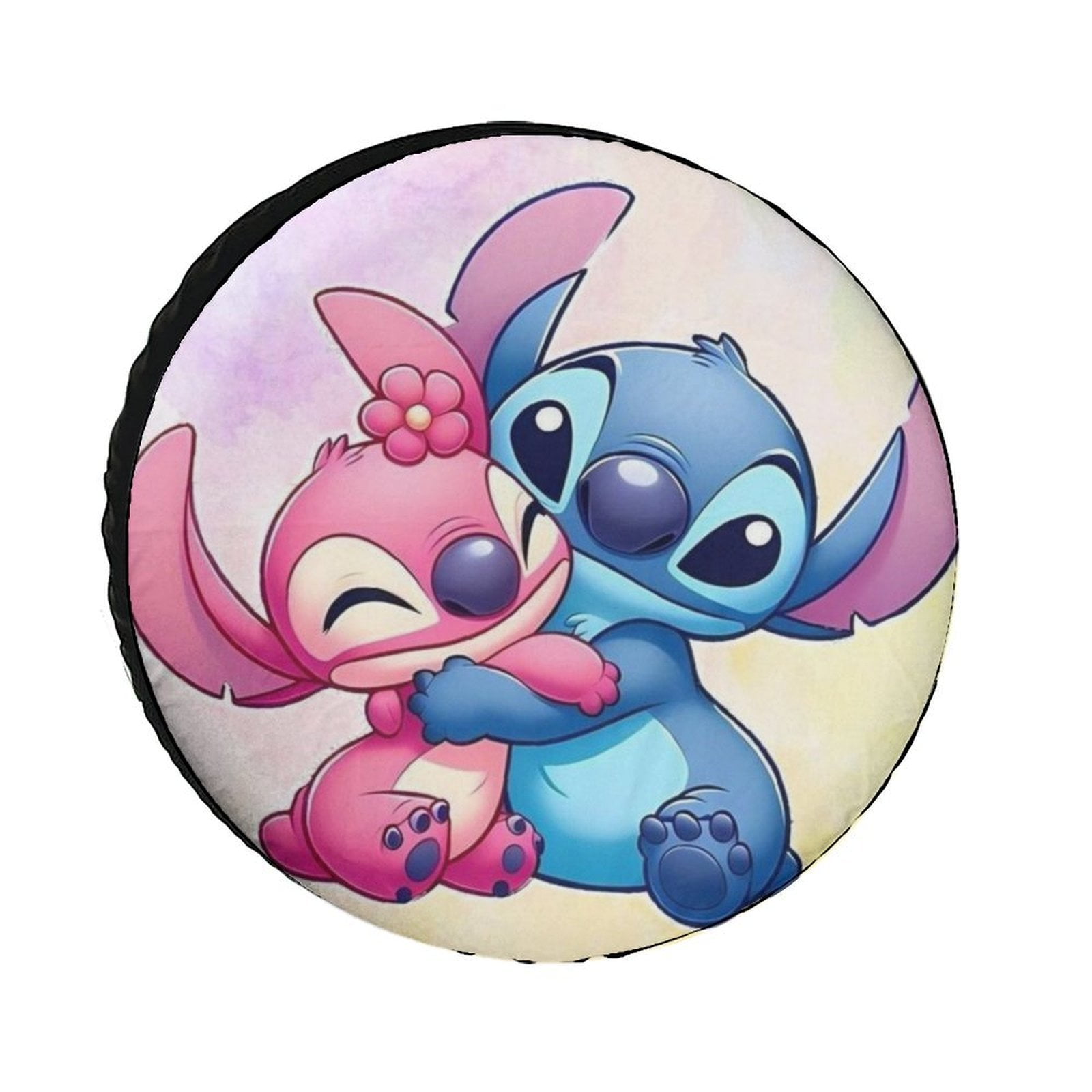 Stitch And Angel Waterproof Oxford Tire Covers, Spare Wheel Automotive Weatherproof Dustproof ...