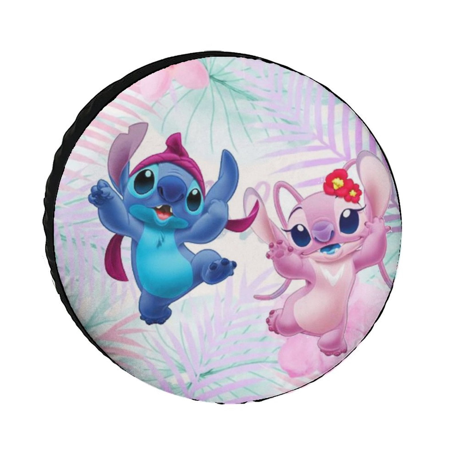 Stitch And Angel Waterproof Oxford Tire Covers, Spare Wheel Automotive ...
