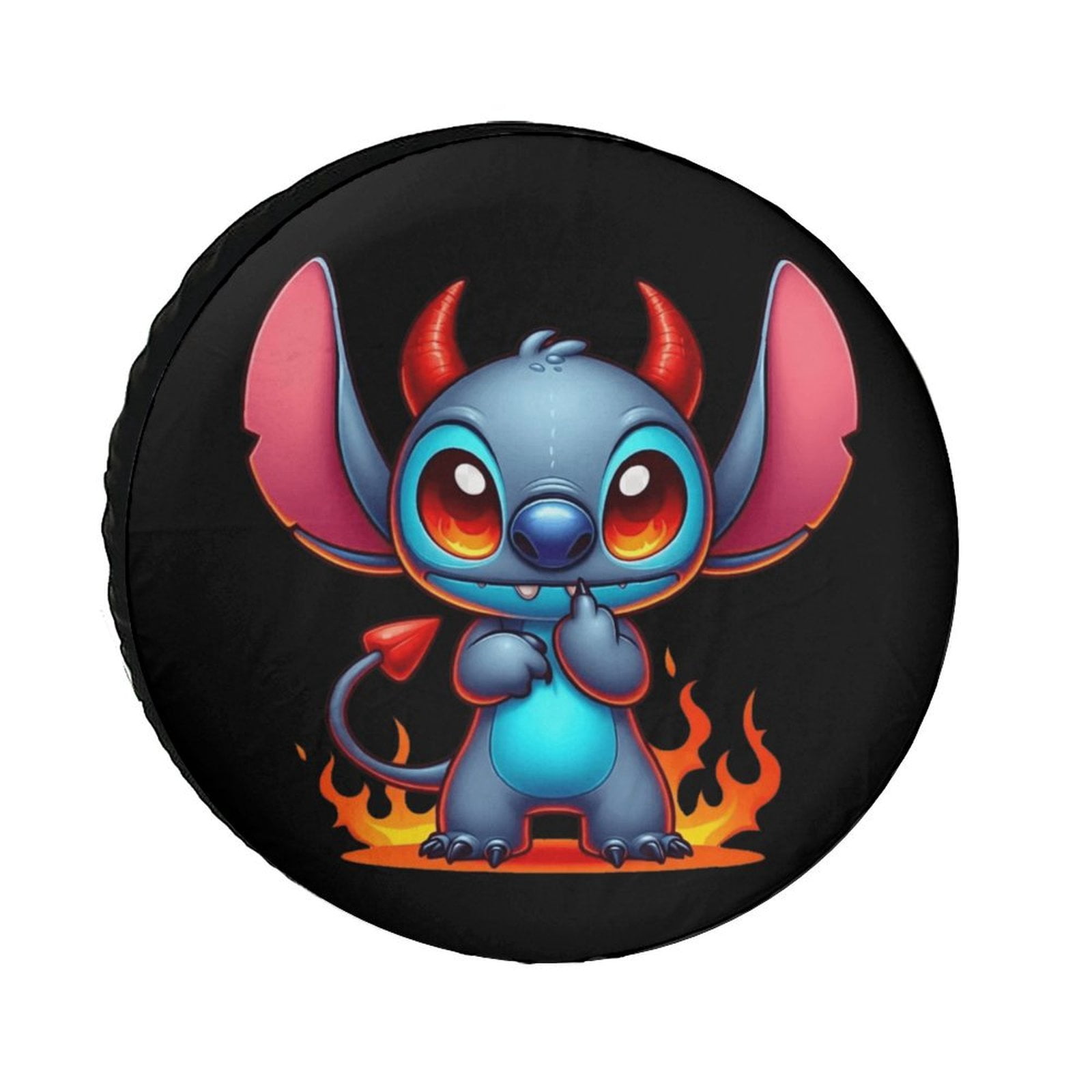 Stitch And Angel Waterproof Oxford Tire Covers, Spare Wheel Automotive ...