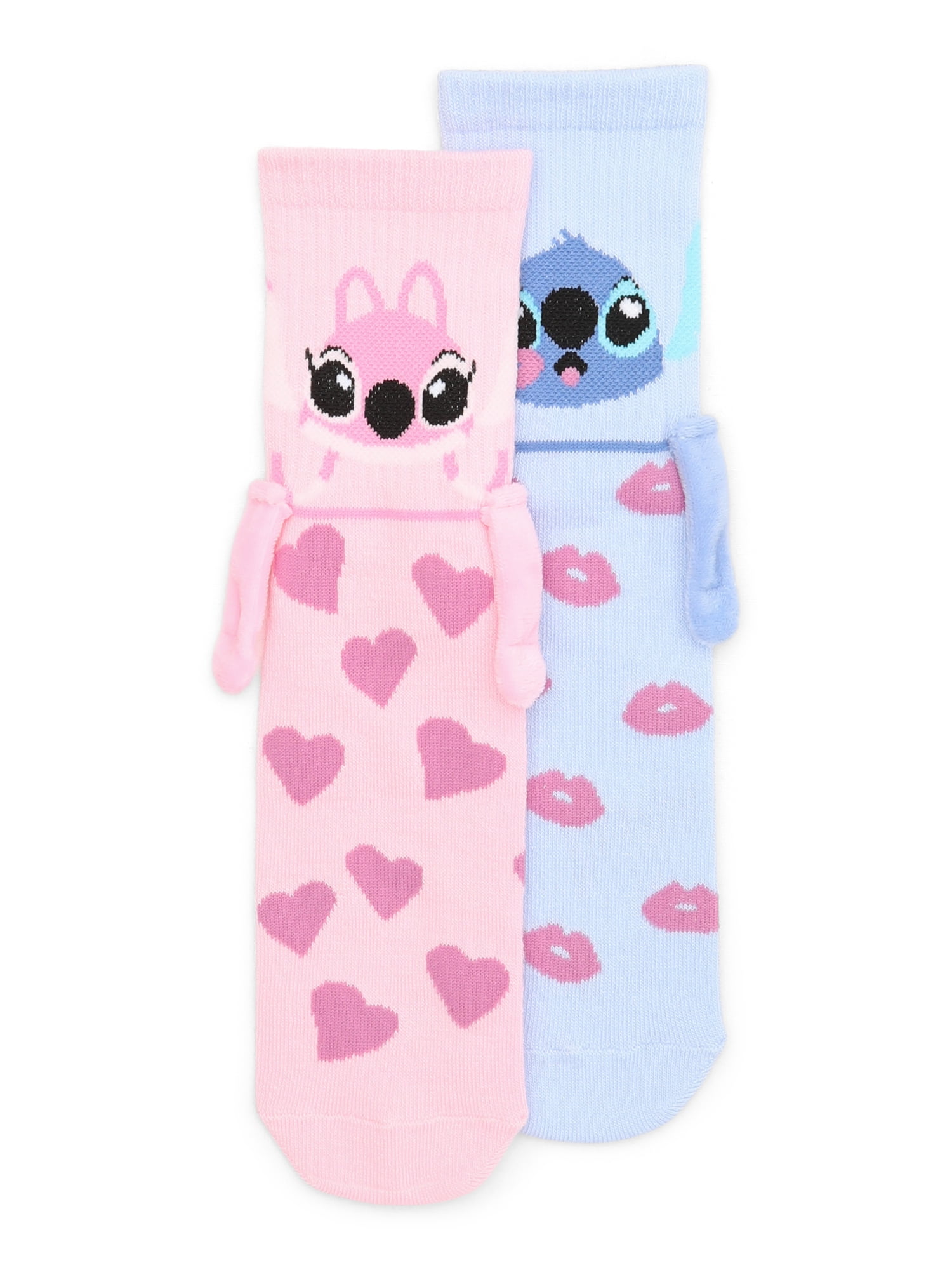 Stitch & Angel Women's Magnetic Arms Mid-Crew Socks, 1-Pack - Walmart.com