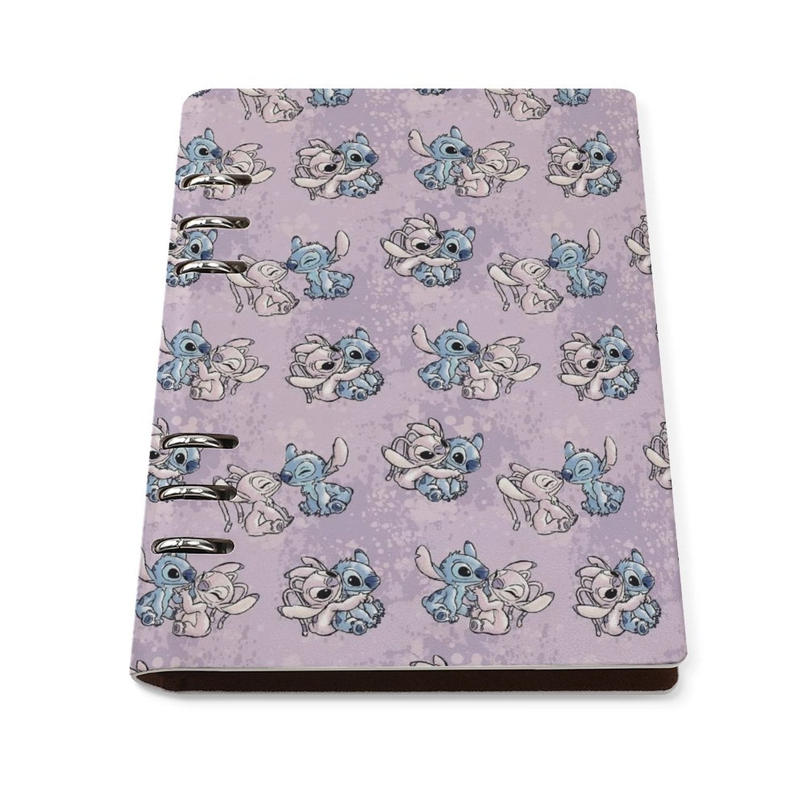 Stitch And Angela Hug98 Refillable Leather A5 Loose Leaf Notebook ...