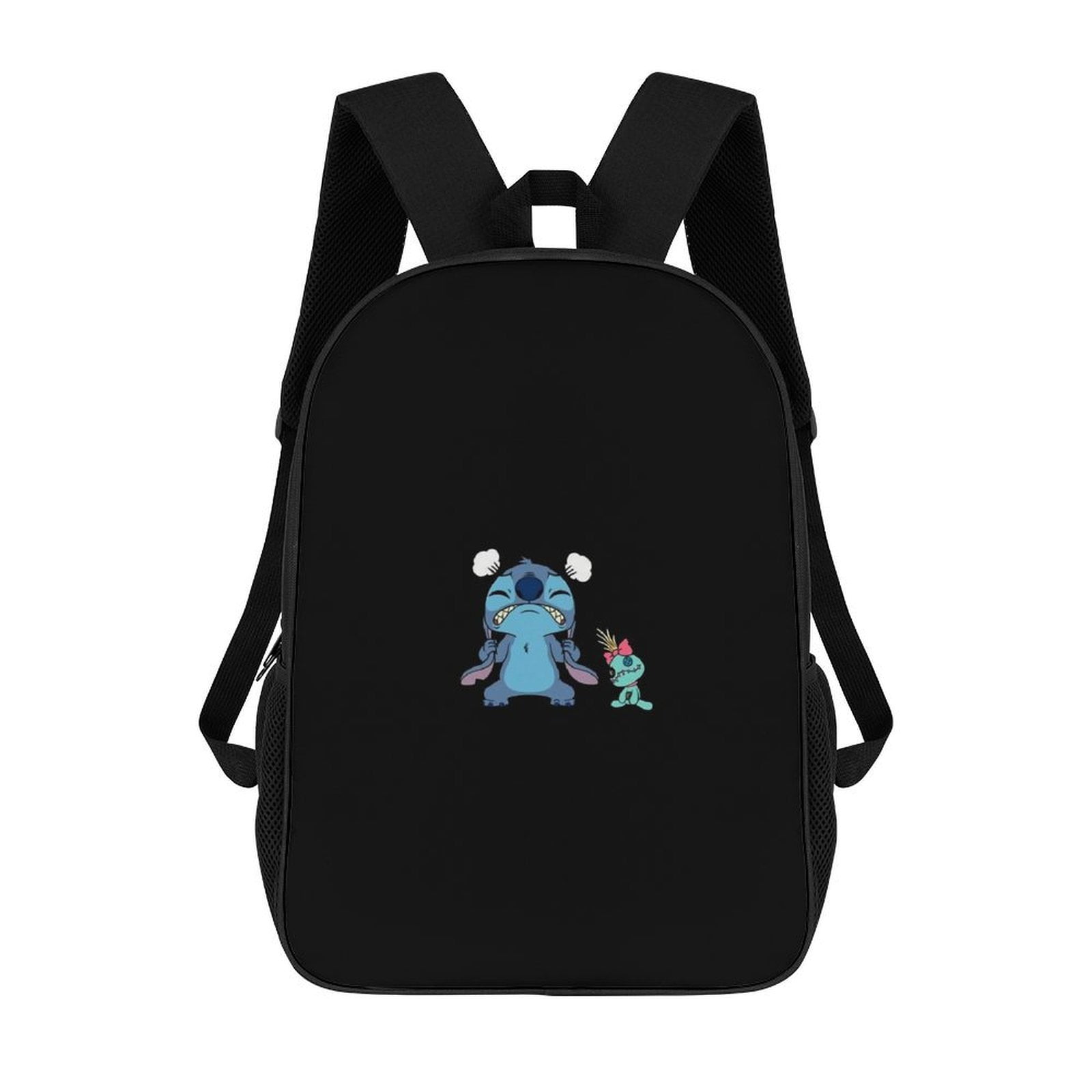 Stitch Angry Backpack Travel Bag for Men & Women Lightweight College ...