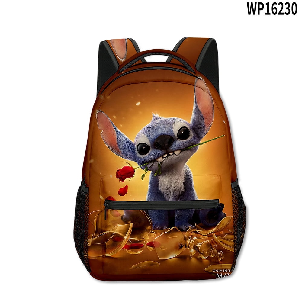 Stitch Anime Backpack For Women Men, Fashion Daypack, Classic High ...