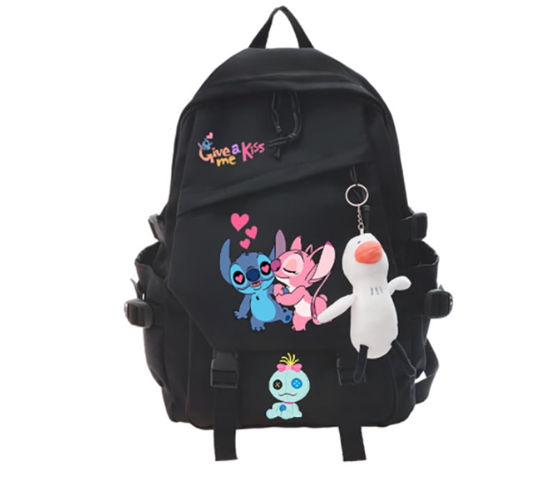 Stitch Anime Backpack For Women Men, Fashion Daypack, Classic High ...