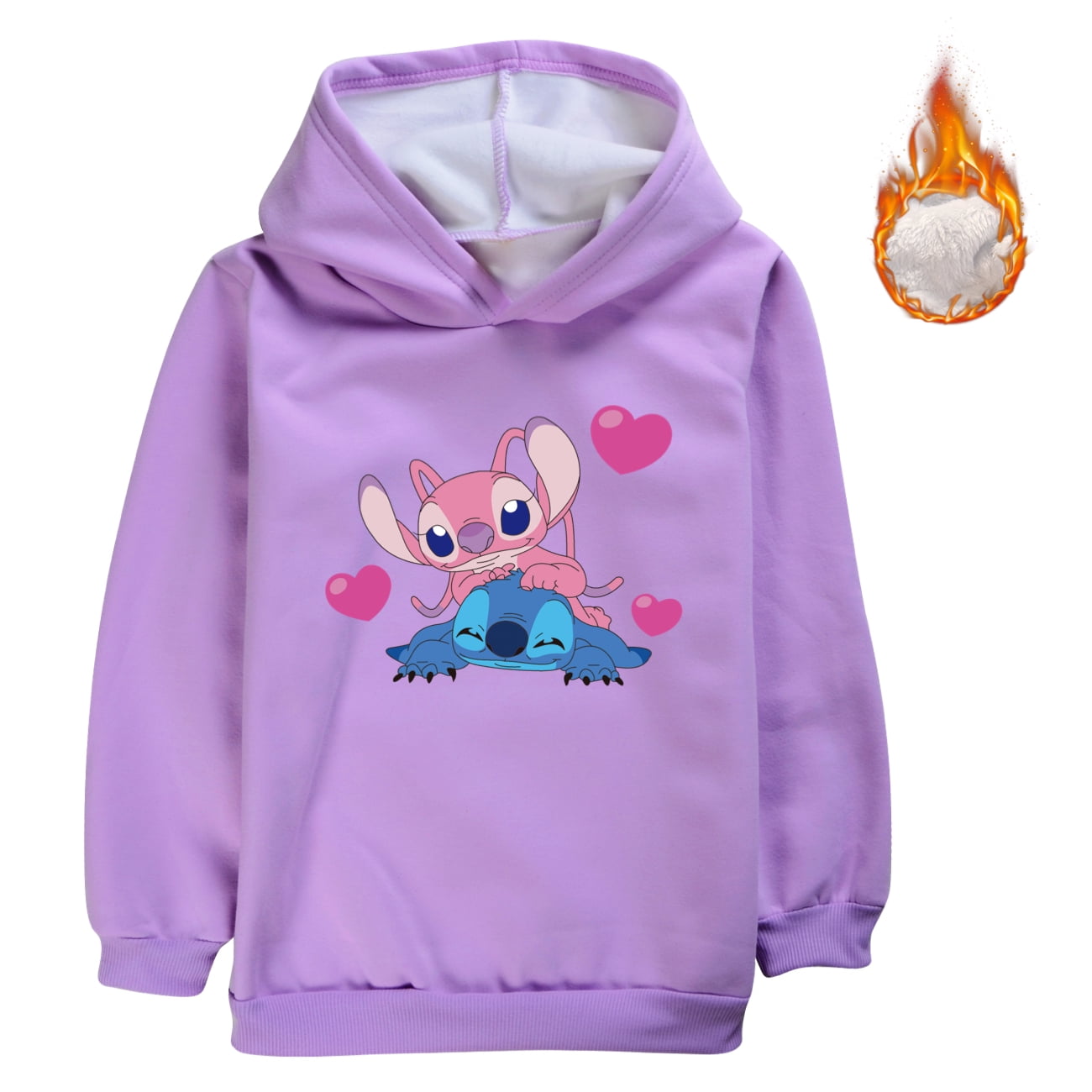 Stitch Anime Cozy Lilo & Stitch Fleece Hoodie for Kids - Perfect for ...